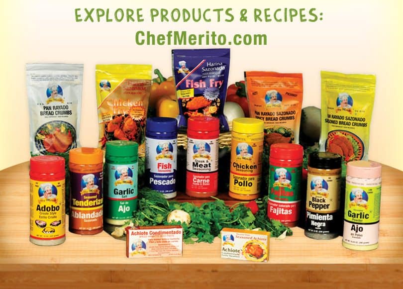 Chef Merito Seasonings - Saving You Dinero