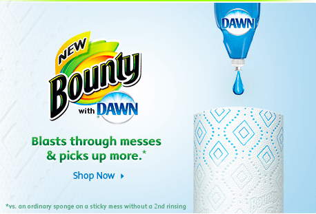 Cleaning Is Easier With Bounty With Dawn - Saving You Dinero