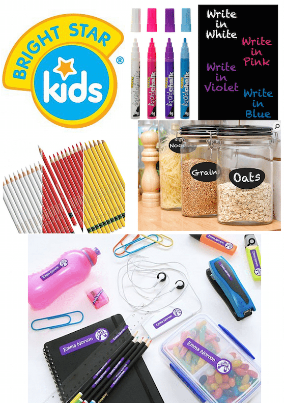 Get Ready For Back To School With Labels From Bright Star Kids - Saving ...