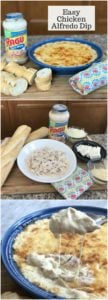 Easy Chicken Alfredo Dip - Saving You Dinero