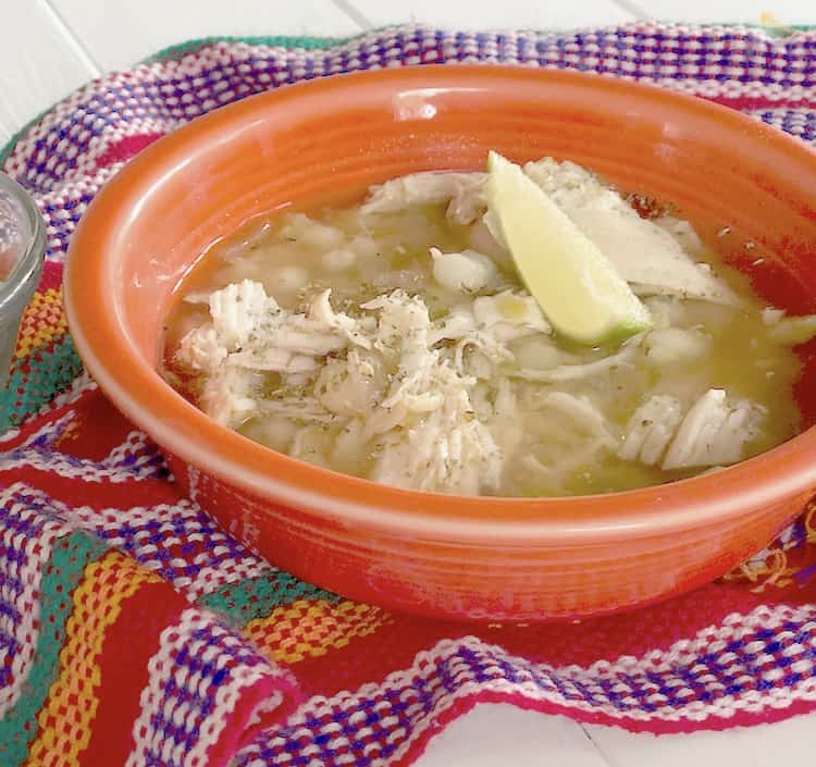 Chicken Pozole Recipe In The Slow Cooker - Saving You Dinero