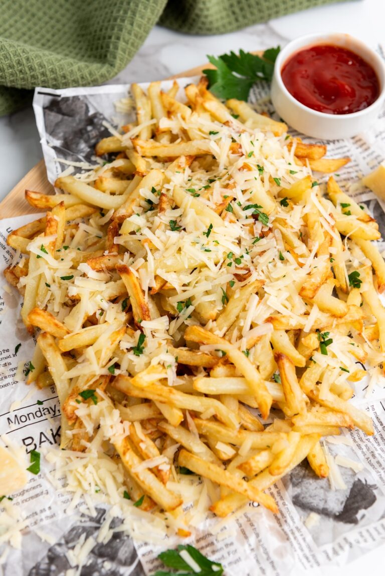 Parmesan Truffle Fries - Saving You Dinero